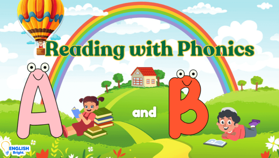 Reading with Phonics : -ab and -ad - English Bright ESL