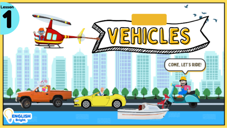 Vehicles Esl Lesson to Bike And Car In Esl Activities