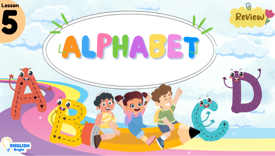 Alphabet- Review I - English Bright ESL