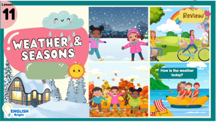 Weather ESL Review - Weather and Seasons
