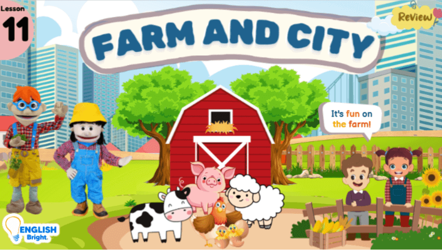 Farm and City Resources ESL Review II - Lessons 1 to 4