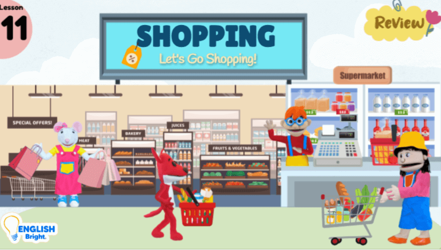 ESL Shopping Review to Fun And Interactive Lessons