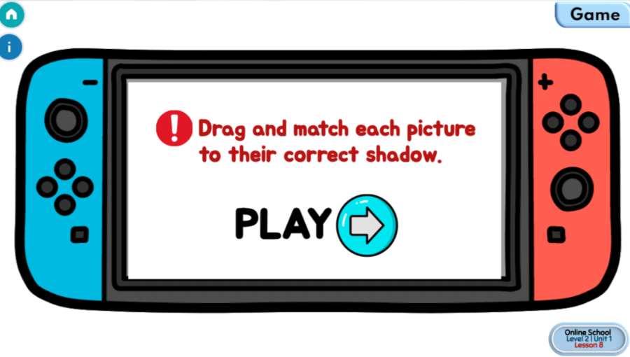 Match the Shadow ESL Game - Fun and Educational Activity
