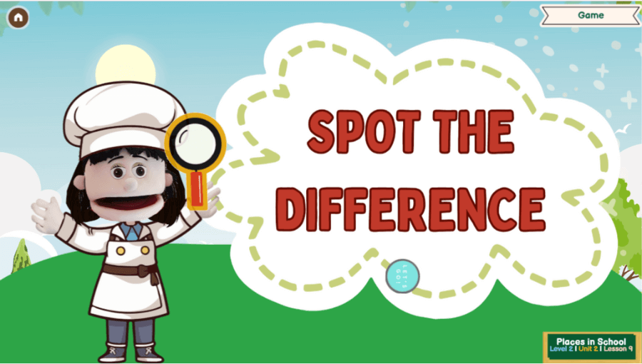 Fun Spot the Difference ESL Game - Fun and Engaging Kitchen