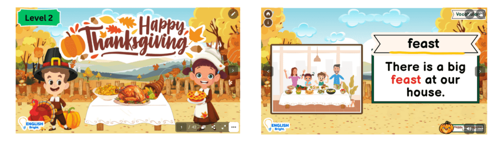 Top 20 Thanksgiving ESL Vocabulary Words Every Student Should