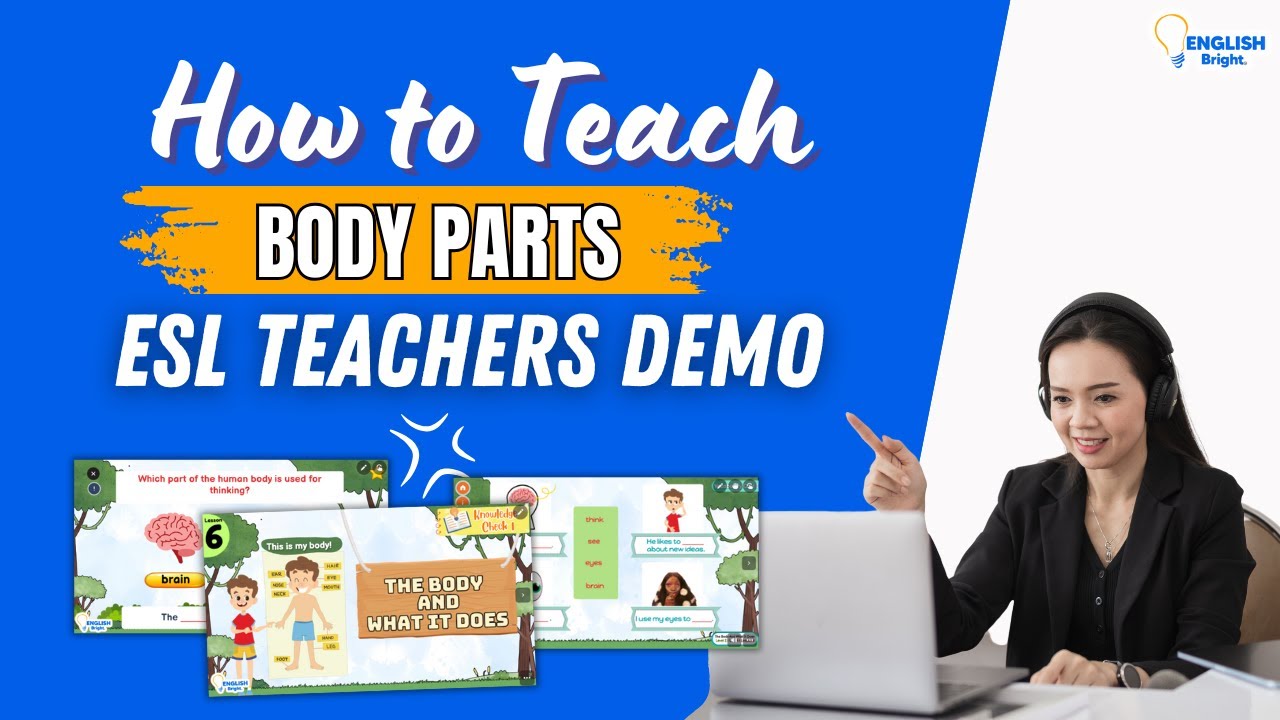 How to Teach Body Parts | Interactive Teaching Demo