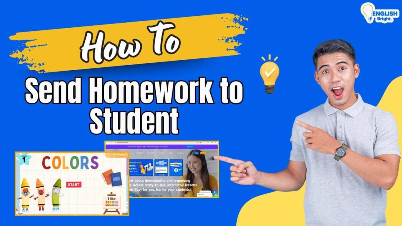 How to Access and Send Homework to Students/Parents | Step-by-Step ...