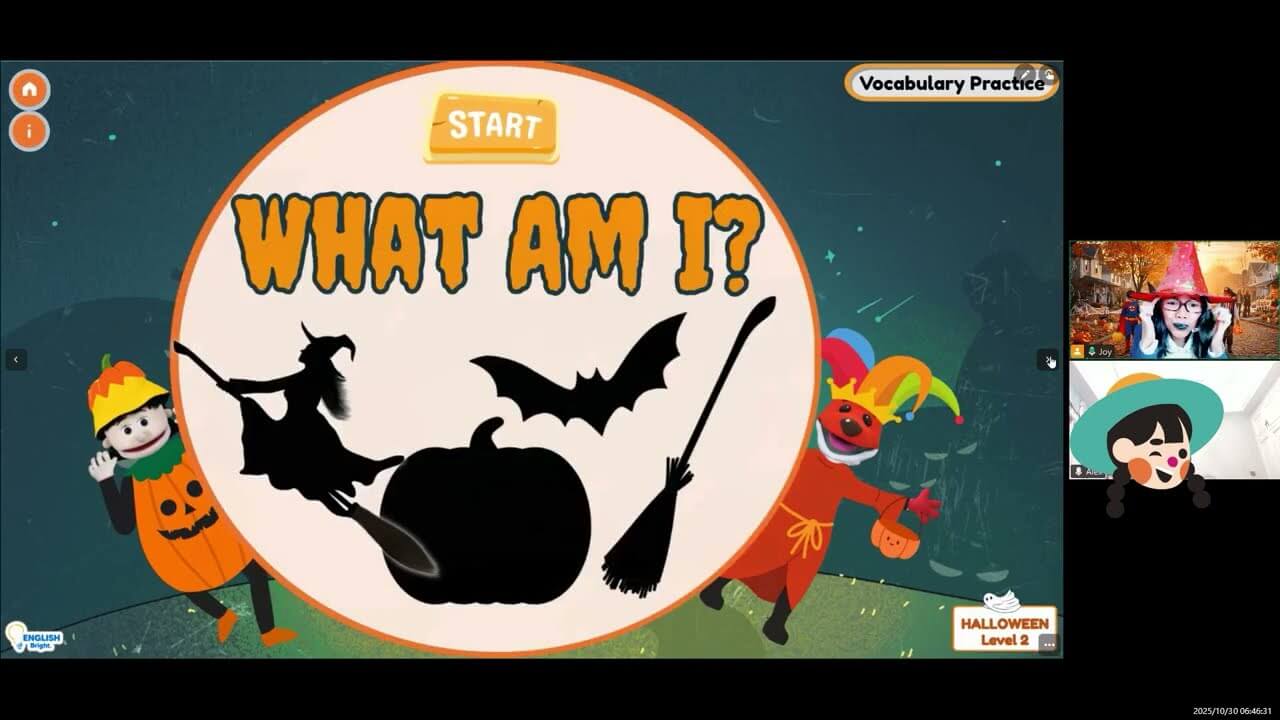 Spooky and Fun Vocabulary Practice | Halloween ESL Guessing Game
