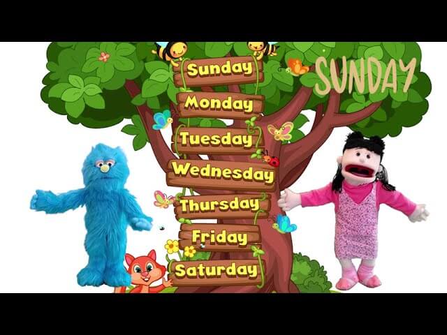 Days of the Week Song for Kids | Sunday ESL Song